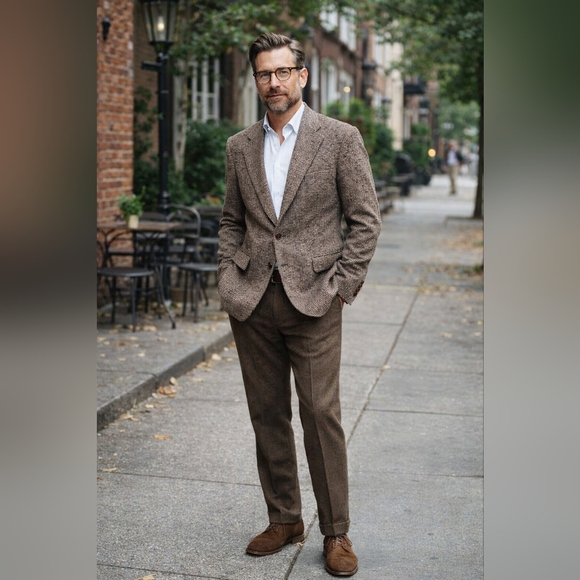 Orvis | Suits & Blazers | Orvis Harris Tweed Blazer Jacket Made In ...